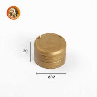 China Custom Gold Soy Sauce Plastic Bottles Cap Food Grade for sale