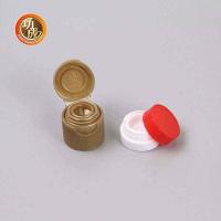 China Custom Soy Sauce Screw Plastic Bottles Cap PE PP Plastic Flip Top Caps for sale