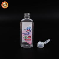 China Liquid Soap Plastic Sanitizer Bottle Transparent Empty Hand Sanitizer Bottles for sale