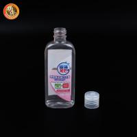 China Liquid Soap Plastic Sanitizer Bottle Transparent Empty Hand Sanitizer Bottles for sale