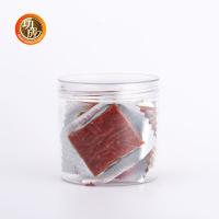 China CQM Plastic Candy Cookie Jar Empty Clear Wide Mouth Food Storage Pet Plastic Jars for sale