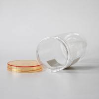 China 1500ml Wide Mouth Large Round Clear Plastic Jar For Food 100 Caliber for sale