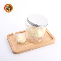 China Customized Food Grade Pet Clear Plastic Jar With Lid 850ml for sale