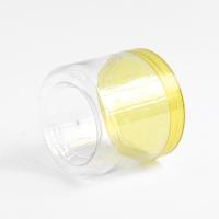 China 85 Caliber 300ml Candy Cookie Jar Clear Small Food Grade Plastic Packaging Jar for sale