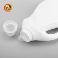 China Semi Transparent Detergent Plastic Bottles With Screw Cap for sale