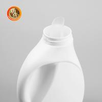 China Semi Transparent Detergent Plastic Bottles With Screw Cap for sale