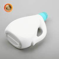 China Leak proof Recyclable PE Liquid Detergent Empty Bottle With Screw Cap for sale