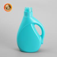 China Leak proof Recyclable PE Liquid Detergent Empty Bottle With Screw Cap for sale