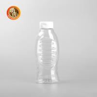 China Custom Plastic Squeeze Sauce Bottle 300ml 500ml 1000ml  For Seasonings Condiments for sale