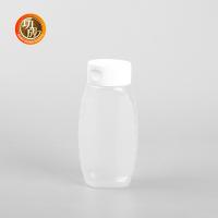 China Cylinder Plastic Squeeze Sauce Bottle Dispensing Squeezeable Sauce Container Closure Type for sale