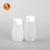 China Cylinder Plastic Squeeze Sauce Bottle Dispensing Squeezeable Sauce Container Closure Type for sale