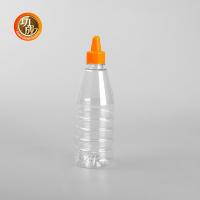 China Hot Stamping Surface Handling Condiment Bottle With Cap Easy To Squeeze for sale