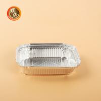 China Customized Silver/Gold Aluminum Foil Food Package Boxes Rectangular/Round Shape Eco Friendly Printing for sale