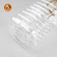 China Clear Plastic Condiment Bottles Food Grade Seasonings Packaging 1800ml Capacity for sale