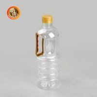 China Screw On Lid Plastic Ecooking Oil Bottle Food Grade Seasonings Packaging Customized 1000ml-1800ml for sale