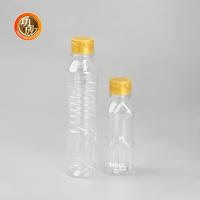 China Clear Plastic Condiment Bottles Food Grade Seasonings Packaging 1800ml Capacity for sale