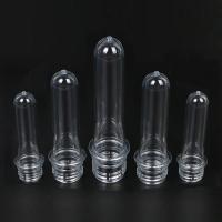 China Cylinder Shape Pet Bottle Preform 90.8mm With Pco 3025 Neck for sale
