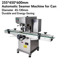 China 255*450*600mm Automatic Seamer Machine for Can Diameter 45-130mm Durable and Energy-Saving for sale