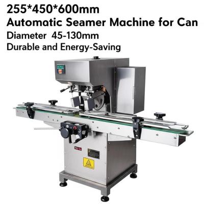 China 255*450*600mm Automatic Seamer Machine for Can Diameter 45-130mm Durable and Energy-Saving for sale