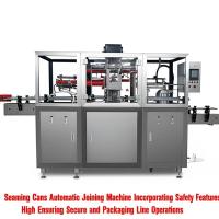 China Seaming Cans Automatic Joining Machine Incorporating Safety Features High Ensuring Secure and Packaging Line Operations for sale