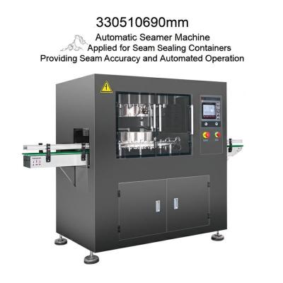 China 330510690mm Automatic Seamer Machine Applied for Seam Sealing Containers Providing Seam Accuracy and Automated Operation for sale