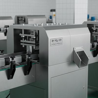 China Lid Sealing Automatic Seamer Machine RY FGJ 101 Stainless Steel Optimized for Continuous Production Lines for sale
