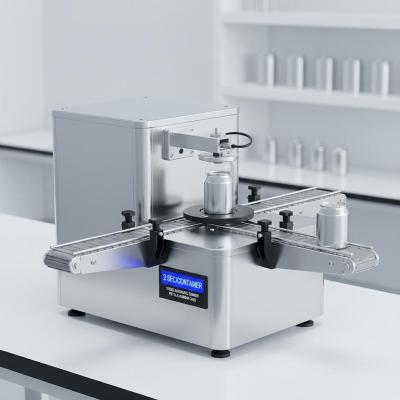 China 31kgs Automatic Seamer Machine capable of sealing PET Plastic Cans and aluminum Cans in 2 seconds per container for sale