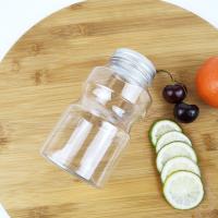 China Transparent 500ml Food Storage Cans With Caps Ring Bucket Shape for sale