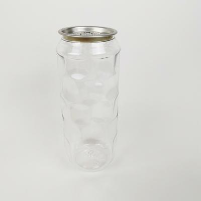 China 500ml Transparent Plastic Containers Jar for sale