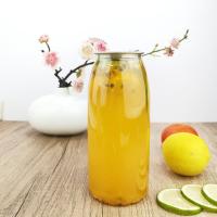 China 650ml Disposable Drinking Bottles Food Grade Clear Container Bottles Essential Oils for sale