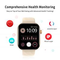 China THERMOMETER Function 2025 Health Smartwatch for Men and Women Unisex BT Call APP Control Free Shipping for sale