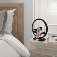 China 6 in 1 Multifunction Charger Night Pad Table Lamp QI Charging Led Light With Magnetic Wireless Charger Other Protection for sale