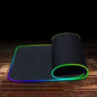 China Electric Charger Multifunction Desktop Gaming Computer Custom Logo Waterproof Wireless Charging Mouse Pad 12V/1.25A for sale