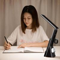 China Office Household Wireless Charging Table Lamp with 15W Output Power and Digital Display Alarm Clock Multifunctional for sale