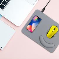 China High Speed 15w Output Electric Charger Multifunction Universal Mouse Pad Wireless Charger 325g Output 12V/1.25A for sale