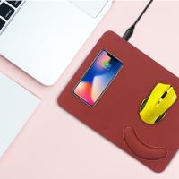 China High Speed 15w Output Electric Charger Multifunction Universal Mouse Pad Wireless Charger 325g Output 12V/1.25A for sale