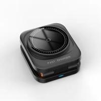 China Multifunction 15W ABS Wireless Charger for Phone Headphone IWatch 3 in 1 Magnetic Folding Charging for sale