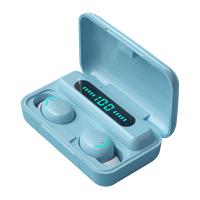 China Waterproof Standard IPX-4 Wireless Earphone with Digital Display Stereo Noiseproof Bluetooth Headphones Headset Earbuds for sale