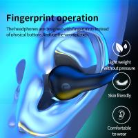 China Waterproof Standard IPX-6 TWS BT 5.3 Earphone Touch Control and Battery Indicator Digital Display for LED Wireless Headphone for sale