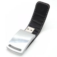China Custom Leather USB 3.0 Memory Flash Drive Portable 1GB 4GB 32GB High Speed True Capacity for Professional Data Transfer for sale
