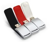 China Custom Leather USB 3.0 Memory Flash Drive Portable 1GB 4GB 32GB High Speed True Capacity for Professional Data Transfer for sale