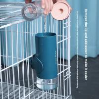 China 2025 Small Animal Pet Supplies Water Bottle Rabbit Hanging Cage Pet Drinker Dog Guinea Pig Squirrel Drinking Pet Water Feeder for sale