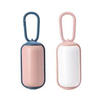 China Customizable Portable Eco Friendly Biodegradable Pet Waste Poop Bag Roll Dispenser Dog Poop Bag Holder for sale