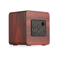 China NO Display Screen Vintage Classic Wireless Wooden Speaker Strong Compatibility Portable Mini Retro Wood Bluetooth Speaker for sale