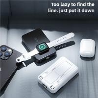 China Best Sellers 22.5W Fast Chargering Magnetic Power Bank Wireless Charger Fast Charge Powerbank 10000mah With USB Type C for sale