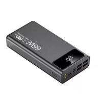 China Fast Digital Display Li-Polymer Battery Bank Power Charger 2 in 1 Quick Charger Power Bank 50000mAh Portable Phone Charger for sale