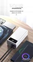 China Fast Digital Display Li-Polymer Battery Bank Power Charger 2 in 1 Quick Charger Power Bank 50000mAh Portable Phone Charger for sale