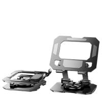 China Item Type Tablet PC Stands 360 Degree Rotating Foldable Universal Laptop Cell Phone Desk Stand Metal Steel Tablet Holder for sale