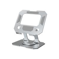 China Item Type Tablet PC Stands 360 Degree Rotating Foldable Universal Laptop Cell Phone Desk Stand Metal Steel Tablet Holder for sale