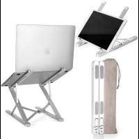 China Aluminum alloy Laptop stand heat dissipation bracket folding computer Desktop double layer bracket for sale